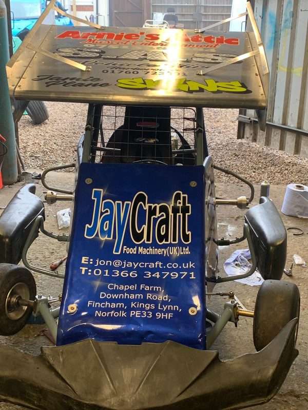 Jaycraft sponsors local Go-Kart | New and Used Food Machinery Supplier